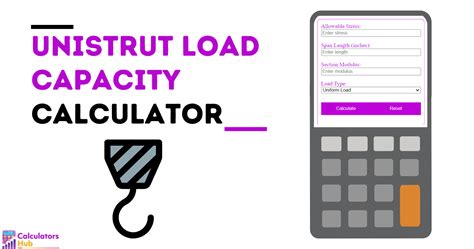 Unistrut Load Capacity Calculator Online