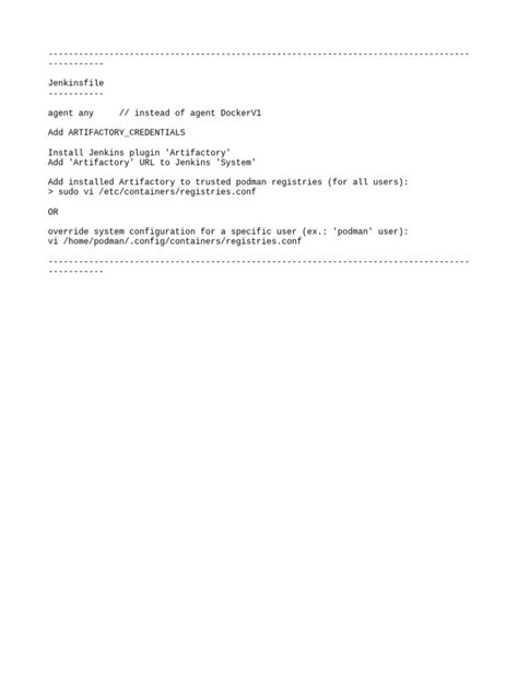 Jenkinsfile Install Pdf