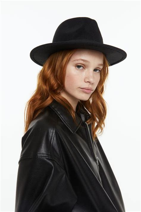 Чорний капелюх вовняний вінтажний капелюх шерсть тепла панама теплий капелюх капелюш