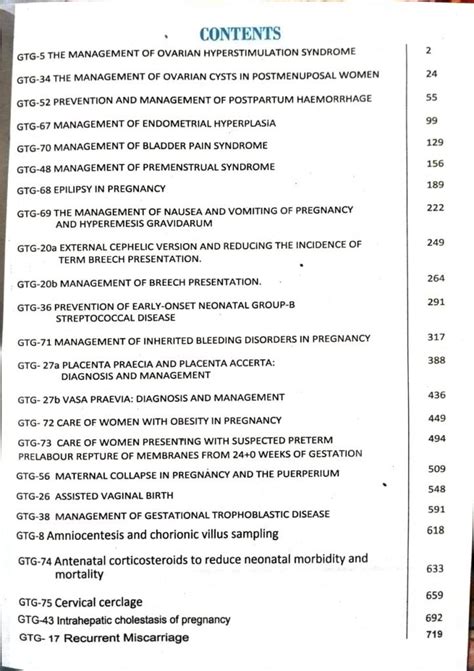 Rcog Green Top Guidelines 2016 2024 Upmed Books