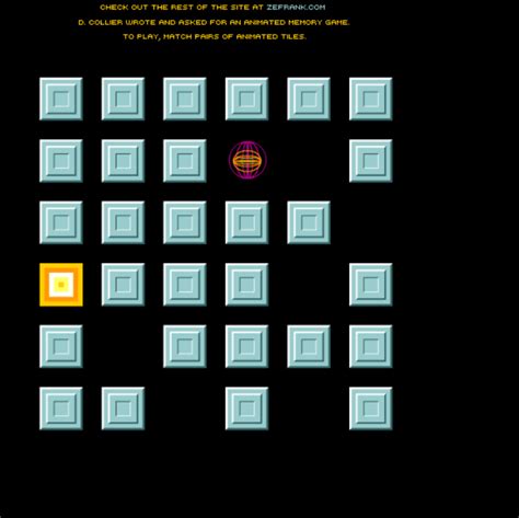 Animated Memory Play Online On Flash Museum 🕹️