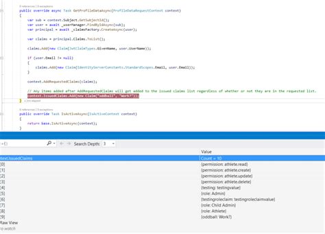 C Aspnet User Claims Missing Stack Overflow
