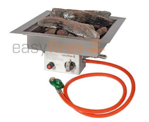 Gas Fire Table Insert Easyfires 40x40x16cm Fire Pit Insert Fire Table Fire Pit