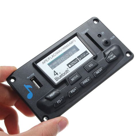 Bluetooth MP Audio Decoding Board Module DIY USB SD MMC APE FLAC WAV DAE Decoder Record MP