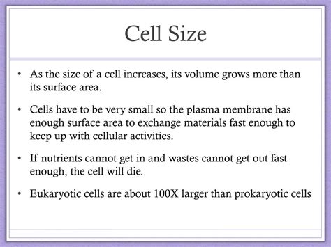 PPT The Cell Its Environment PowerPoint Presentation Free Download ID