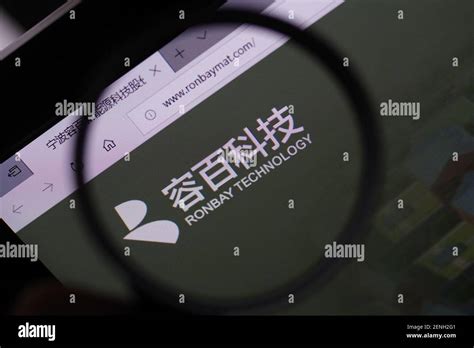 File A Netizen Browses The Website Of Ningbo Ronbay Lithium Battery