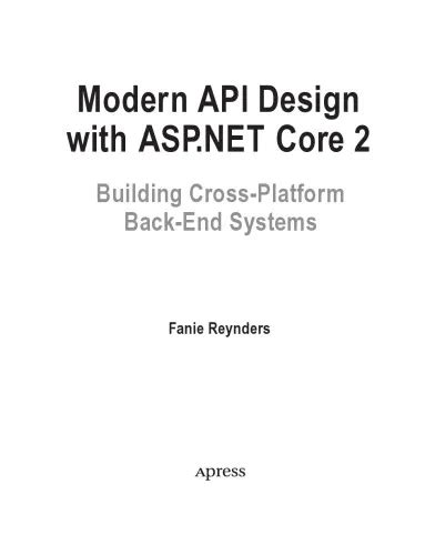 خرید کتاب modern api design with asp core 2 building cross