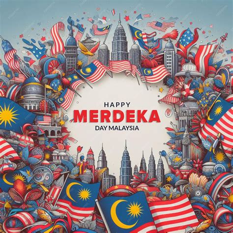 Premium Psd Merdeka Day Malaysia Psd Banner Design Template