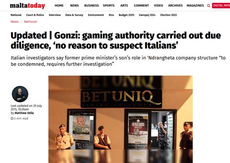 Reminiscing About The Story Of Dr David Gonzi Gaming And Mafia Marica Micallef