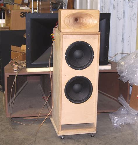 Complete New Two Way Speaker Build Machined Audio Horn Lens