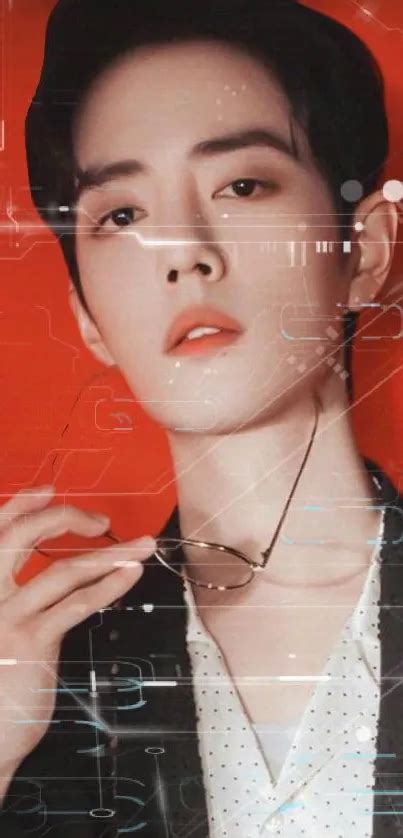 Stylish Tech Inspired Portrait Free Download