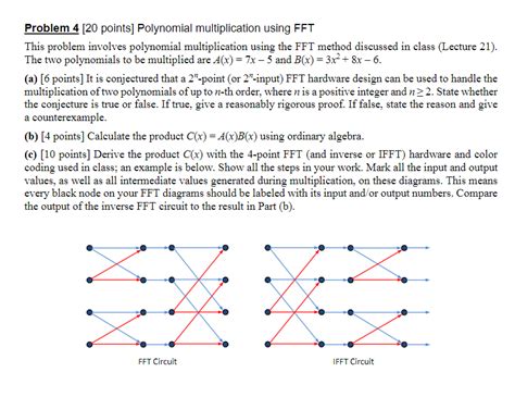 Problem 4 20 Points Polynomial Multiplication Using