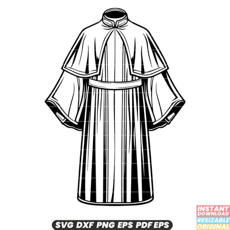 Cassock Pattern Etsy