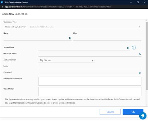 Microsoft Sql Server Connection Requirements Workbooks Crm Support