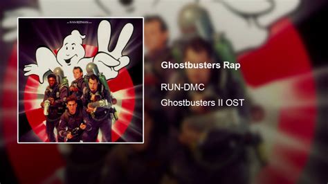 Run Dmc Ghostbusters Rap Youtube