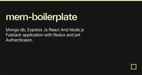 Mern Boilerplate Codesandbox