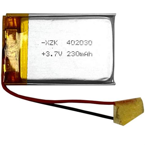 Baterie Li-Pol BGD 402030 230mAh s ochranou