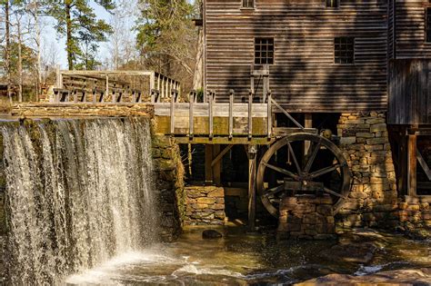 Grist Mill Yates Stream Free Photo On Pixabay Pixabay