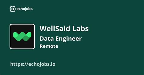 Wellsaid Labs Is Hiring Data Engineer Applied Machine Learning Text To Speech Usd 130k 160k