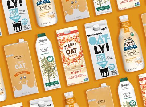 The 9 Healthiest Oat Milks According To Dietitians Milk Brands Oat