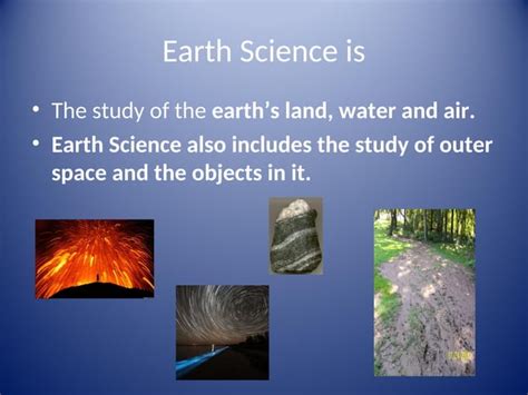 Intro To Earth Ppt And Science On How To PPT