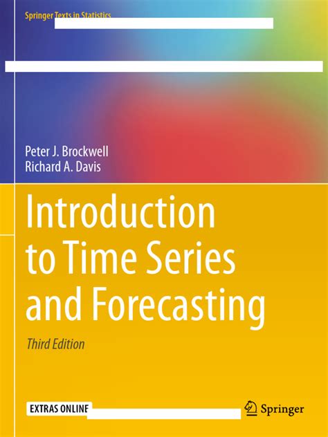 Introduction To Time Series Analysis Pdf Time Series Applied