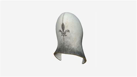Assassin Mask 05 Gold And White 3d Model By Gsommer
