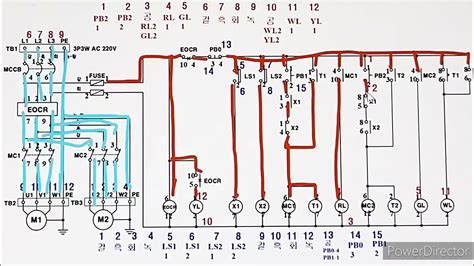 전기기능사 실기 독학으로 끝내기공개도면18번 제어판보조회로 Youtube