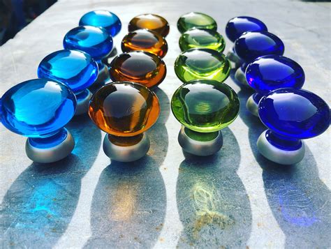 Handmade Glass Cabinet Knobs At Donna Casas Blog
