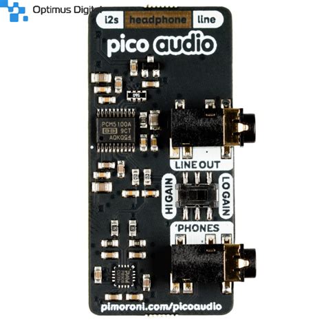 Amplificator Stereo Pico Audio Pack Pentru Raspberry Pi Pico Cu