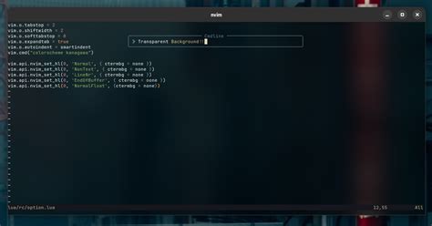 Question Views Mini Backend Transparent Background Issue Folke Noice Nvim GitHub