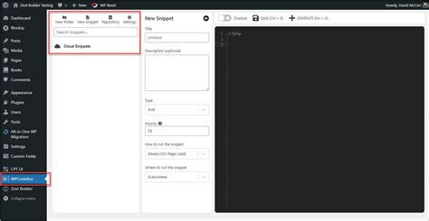 WPCodeBox A Code Snippets Manager WebTNG