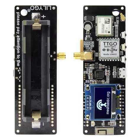 ใหม่ Lilygo®ttgo Meshtastic T Beam V1 1 Esp32 Lora 433 868 915 923mhz โมดูลไร้สาย Wifi Gps Neo