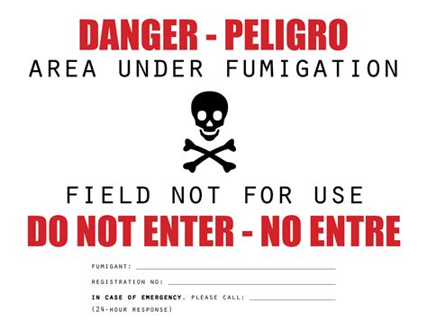 Fumigation Plans And Posting Ground Squirrel Bmps Ground Squirrel Bmps