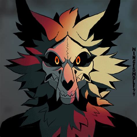 Wingedwolf94 Angry Cadaver Fluff Thing