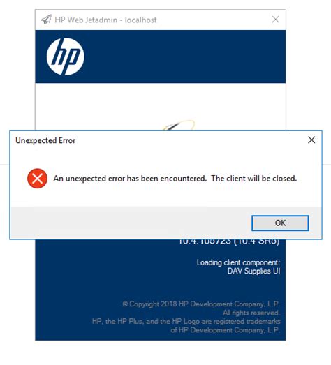Web Jetadmin Net Framework Missing Error Hp Support Community