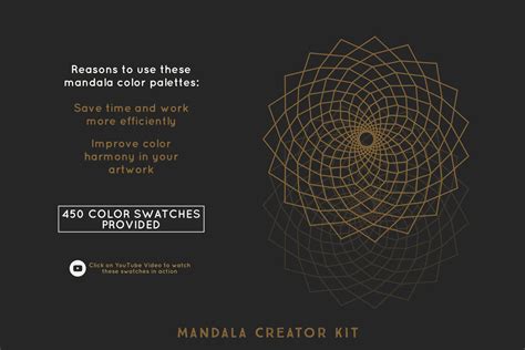 Mandala Creator Procreate Kit Design Cuts