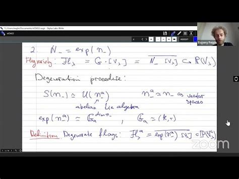 Free Video Evgeny Feigin Pbw Degenerations Quiver Grassmannians And Toric Varieties From