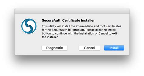 Secureauth Certificate Installer For Macos