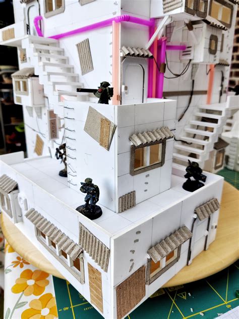Cyberpunk Hive City Building R Terrainbuilding