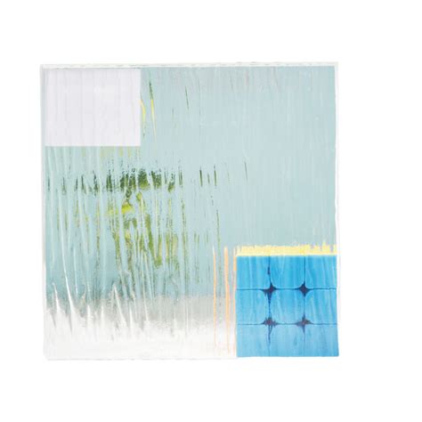 Embossed Oceanic Ribbed Pattern Glass Distinguished Other Glass Product