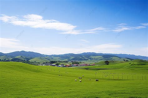 아름다운 푸른 초원 강원도 건축학 계절 배경 일러스트 및 사진 무료 다운로드 Pngtree