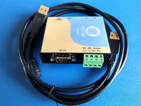 115 2Kbps 1 USB To Rs 232 Rs 485 Converters Self Powered Model Name Number Pcon U 01 At