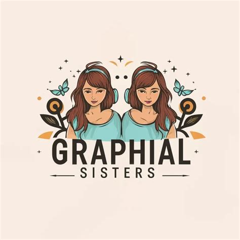 Logo Design For Graphical Sisters Dynamic Typography For The Tech