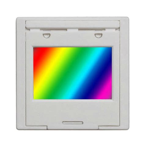 Diffraction Grating 600 Line 2mm Transmission Grating Spectrophotometer Optical Teaching