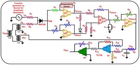Schematic Diagram Of The Proposed Thermal Drift Compensation Circuit Download Scientific Diagram