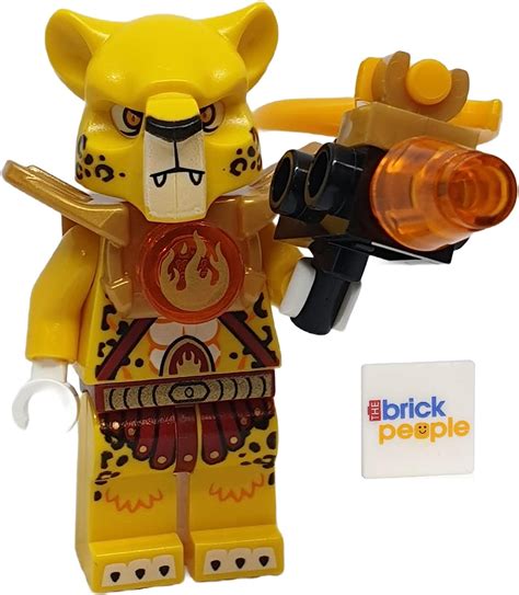 Lego Legends Of Chima Lundor Minfig With Blazeprowler Staff Toys And Games