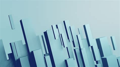 Premium Photo Abstract Geometric 3d Rendering Object