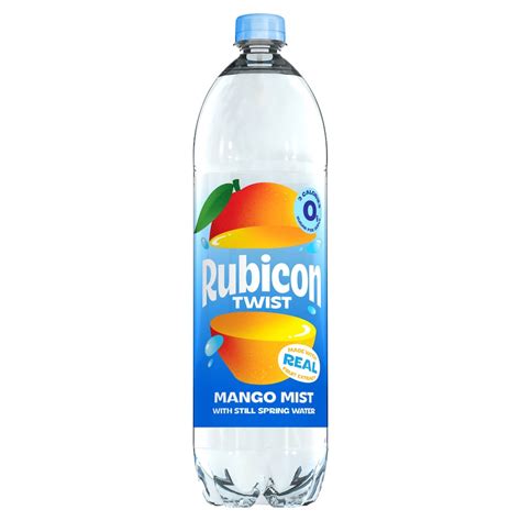Rubicon Twist Mango Mist Still Flavoured Spring Water 15l Tesco