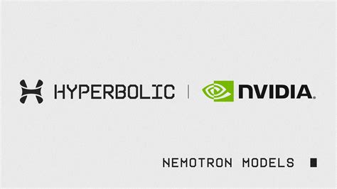 Nvidia Nemotron Models On Hyperbolic